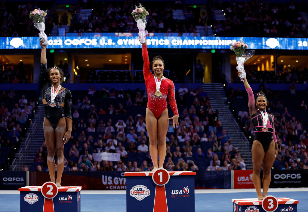 Black Gymnasts Make History At U.S. Gymnastics Championships