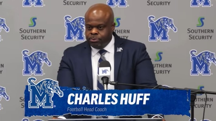 Charles Huff Named New Head Football Coach At Memphis