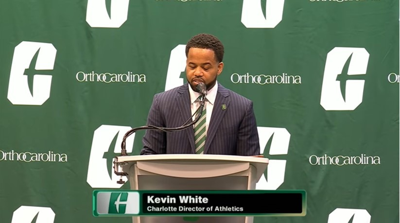 UNC Charlotte Names Kevin White New Director Of Athletics